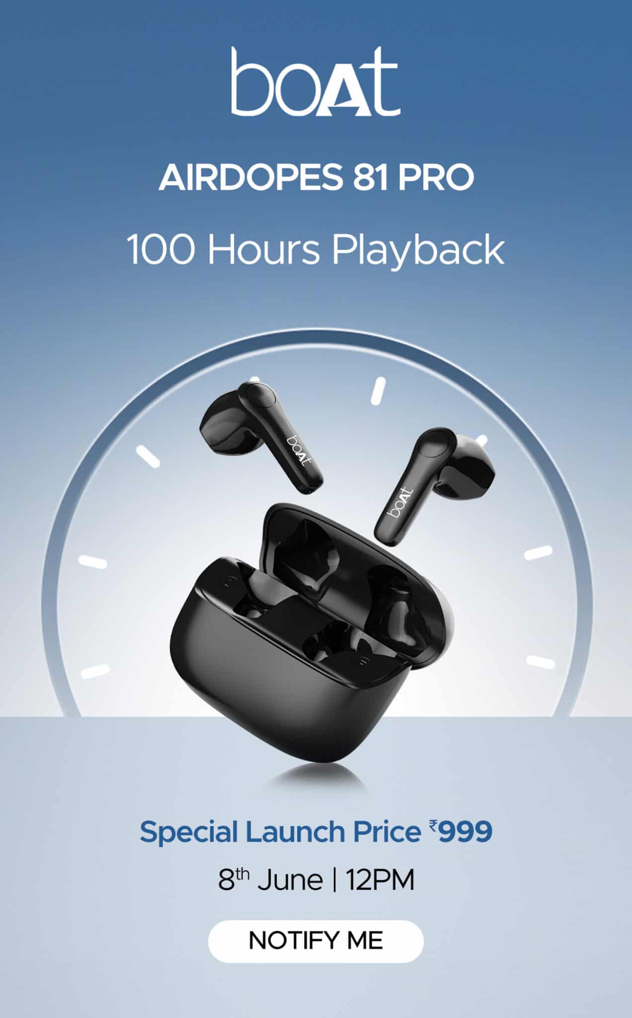 Boat Airdopes Atom 81 Pro Teases with 100 Hours Playback Time on Amazon ...